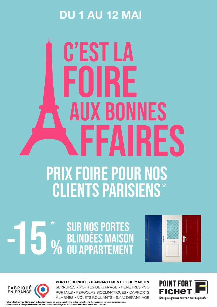 Promotion Porte Blindée Fichet - Home Garde Protection - Point Fort ...